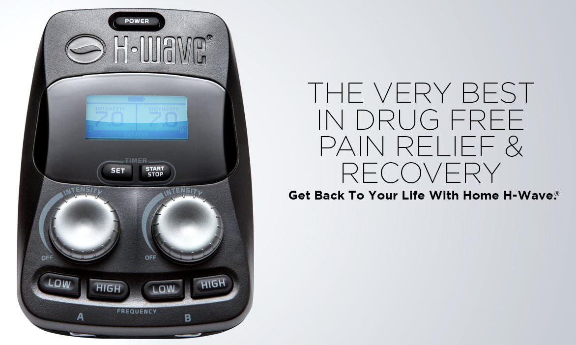 H Wave Effective Drug Free Pain Relief Expedited Injury Recovery